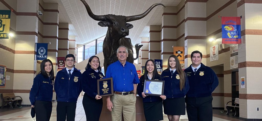 United High School FFA Chapter Acknowledge their Principal’s ...