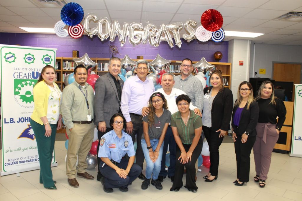 Lyndon B. Johnson High School’s Juan Arredondo Awarded the Region One ...